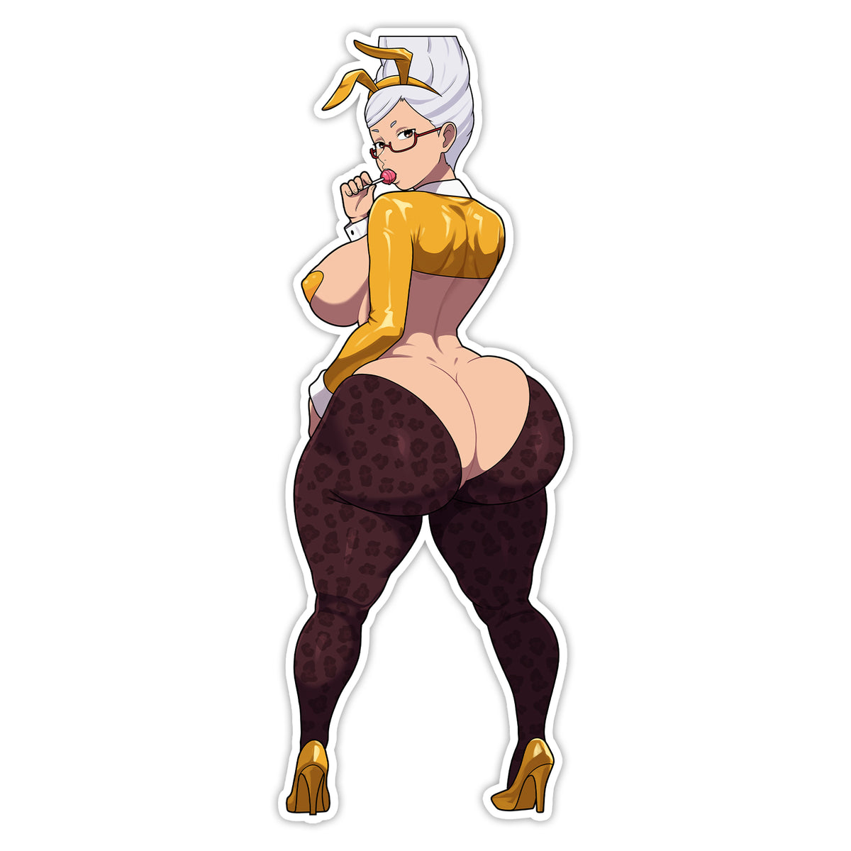 Golden Bunny Seiko Sticker – Waifu Loot