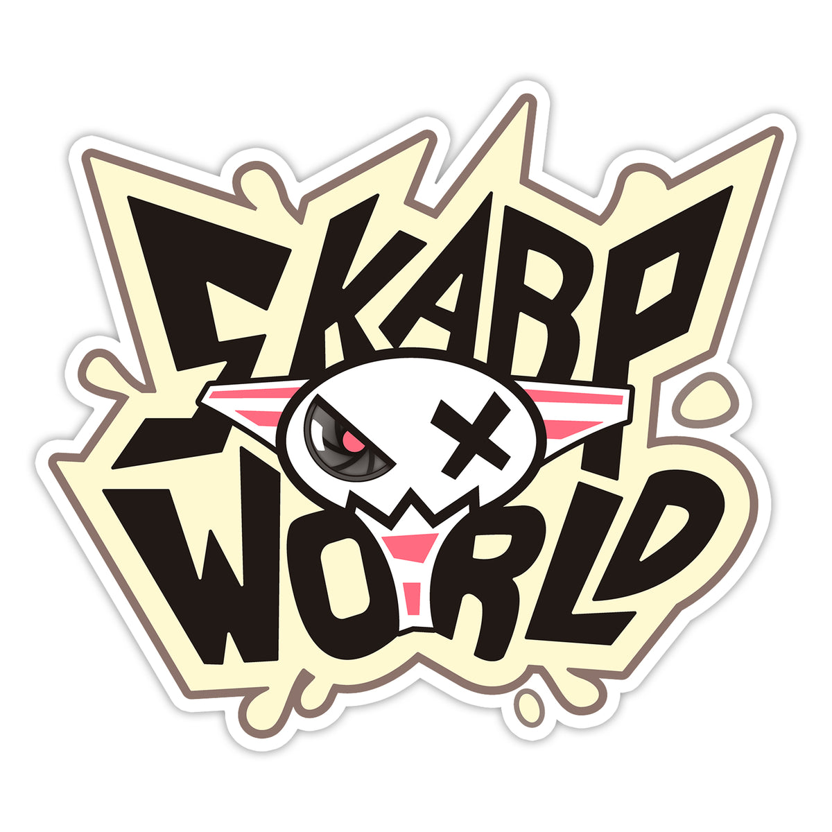 Skarp World Sticker – Waifu Loot