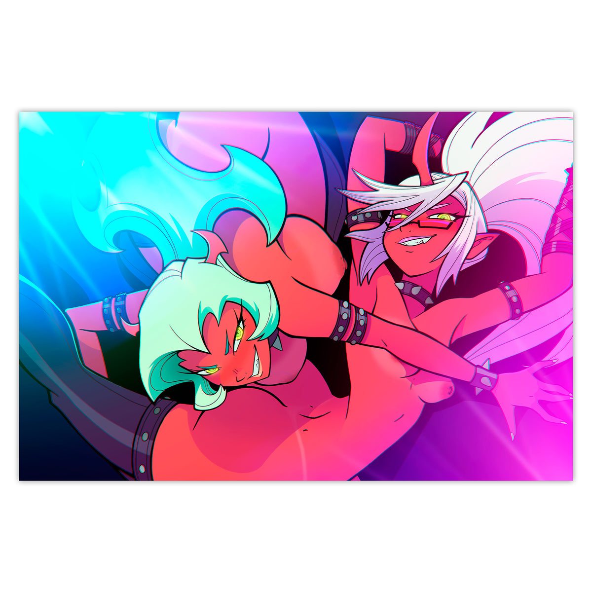 Scanty x Kneesocks Poster - Limited Edition – Waifu Loot