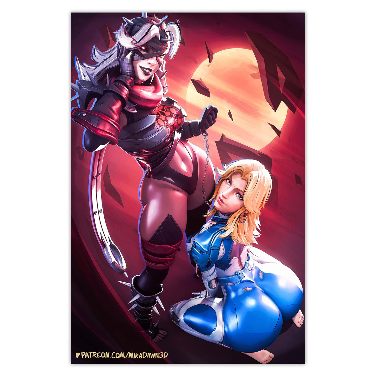 Invisible Woman Print – Waifu Loot
