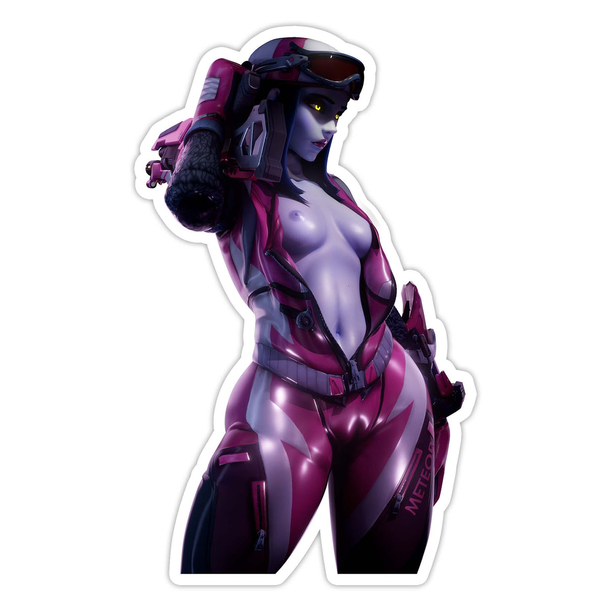 Widow Sticker – Waifu Loot
